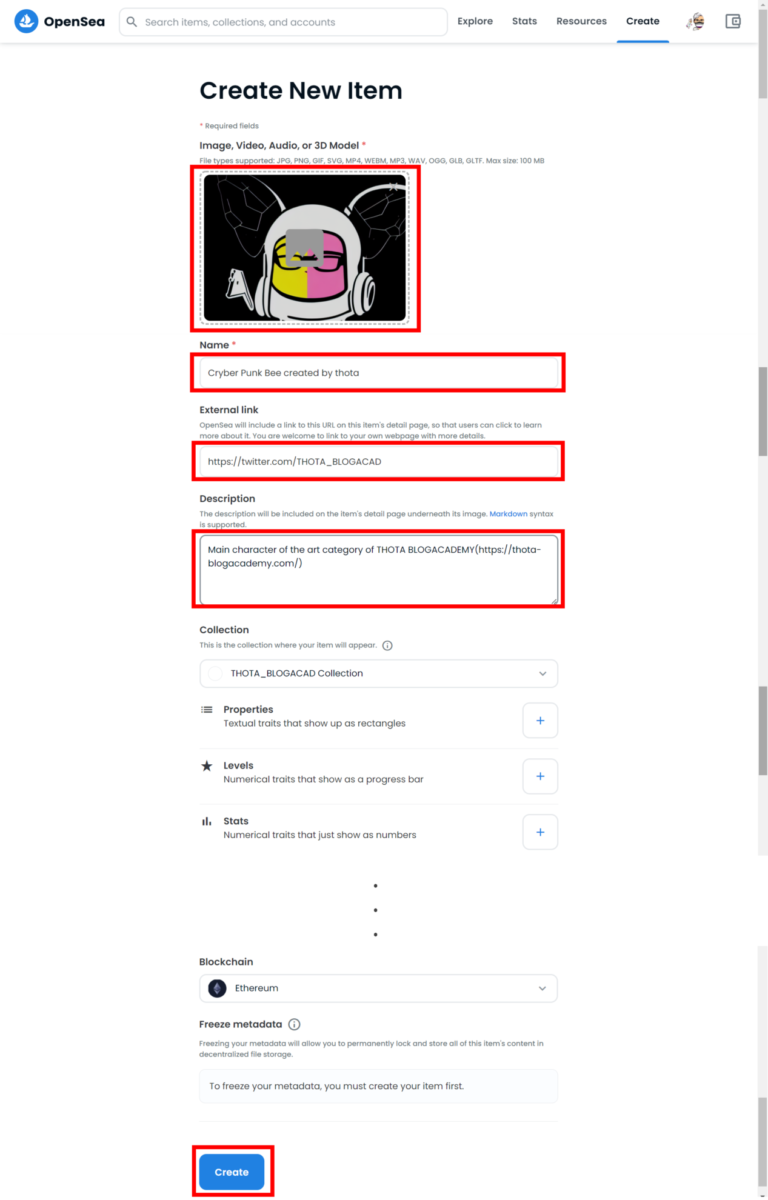 AI Picasso(AIピカソ)を使ってNFTアートを作ろう！(OpenSeaでNFT作成編) | THOTAブログアカデミー