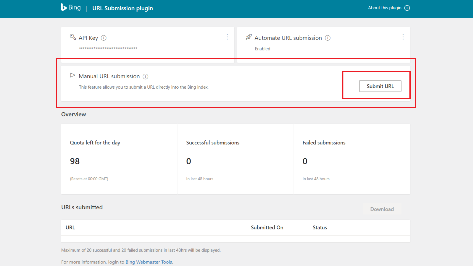 【URL自動送信】Bing Webmaster Url Submissionの使い方を解説 | THOTAブログアカデミー